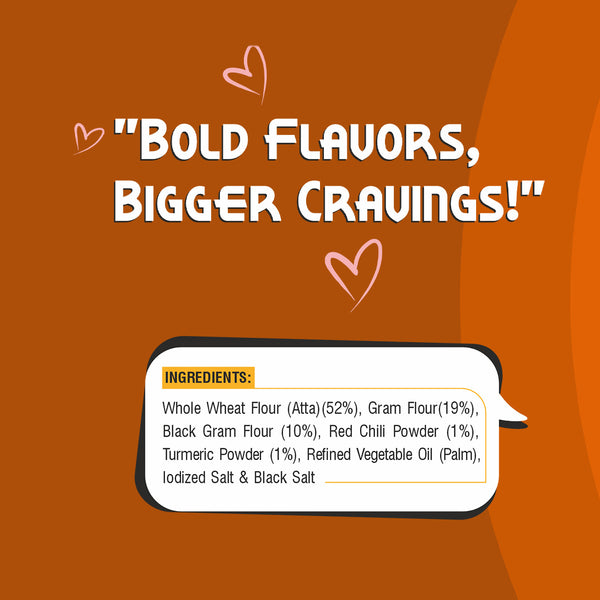 Roasted Chorafadi Smart khakhra - 50g / pack of 10 – Oberoi Foods